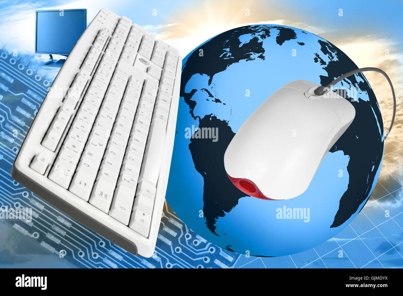 keyboard model design Stock Photo - Alamy