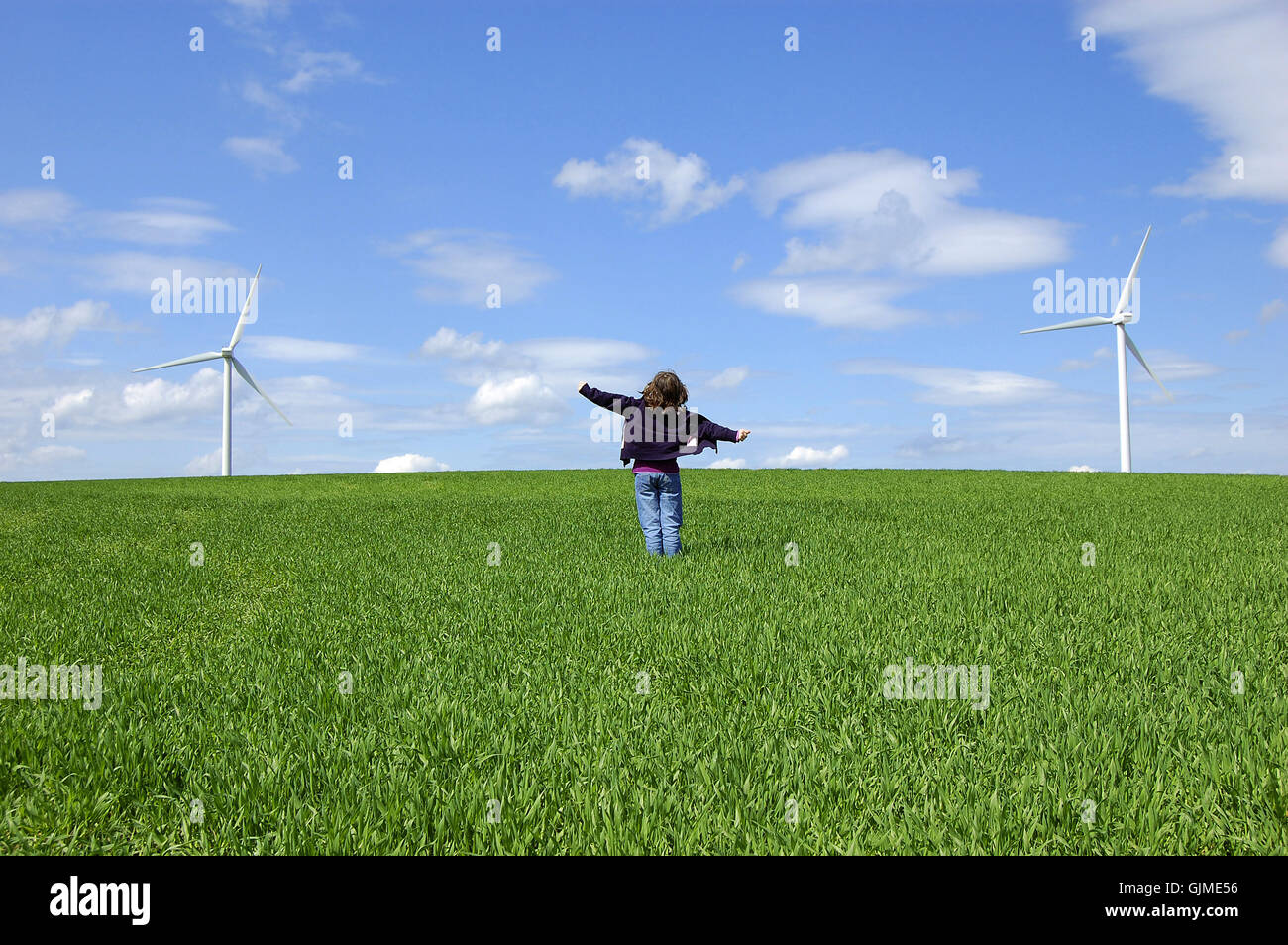 field energy power Stock Photo - Alamy