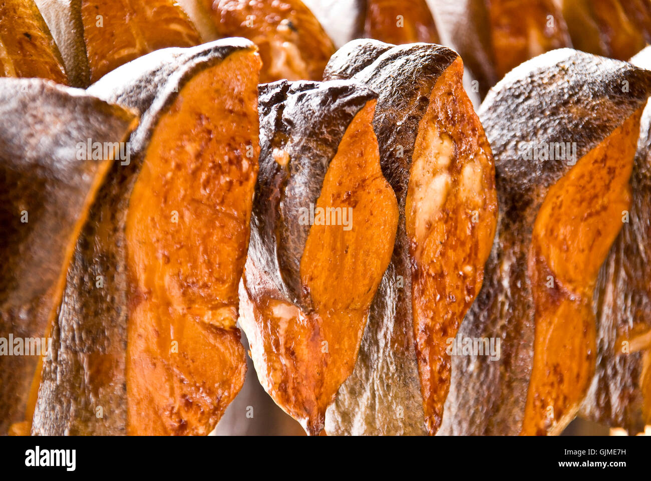Smoked fish smoking hi-res stock photography and images - Alamy