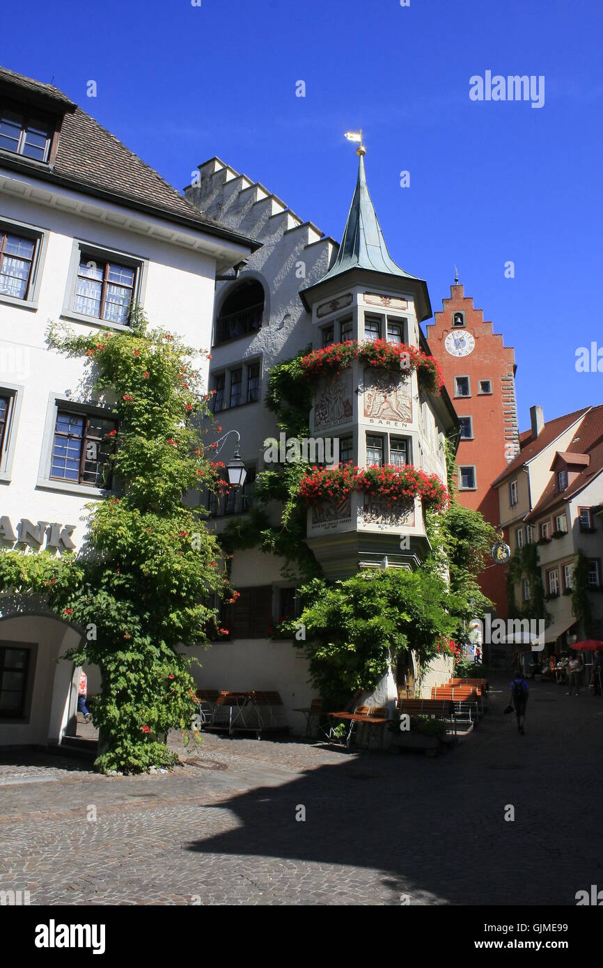 city town lake constance Stock Photo - Alamy