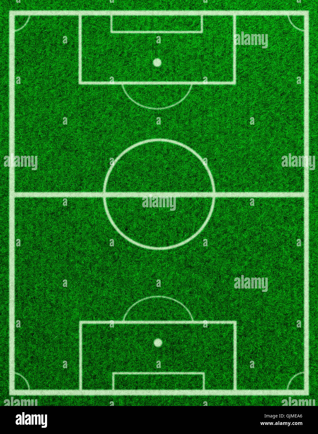 European football field hi-res stock photography and images - Alamy