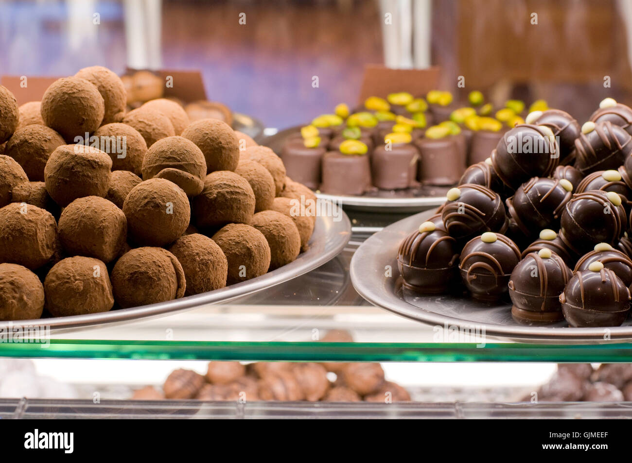 confectioner chocolates dessert Stock Photo - Alamy