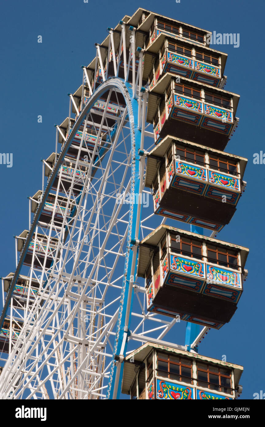 parish fair fair wheel Stock Photo - Alamy