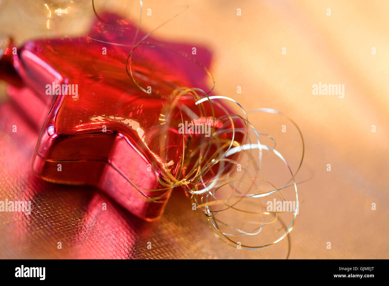 Christmas tree angel hair hi-res stock photography and images - Alamy