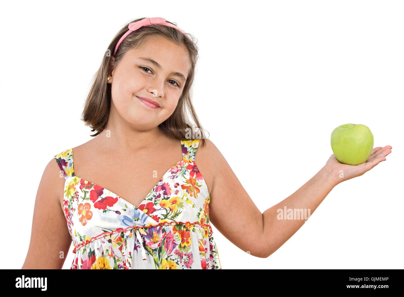 apple girl girls Stock Photo - Alamy