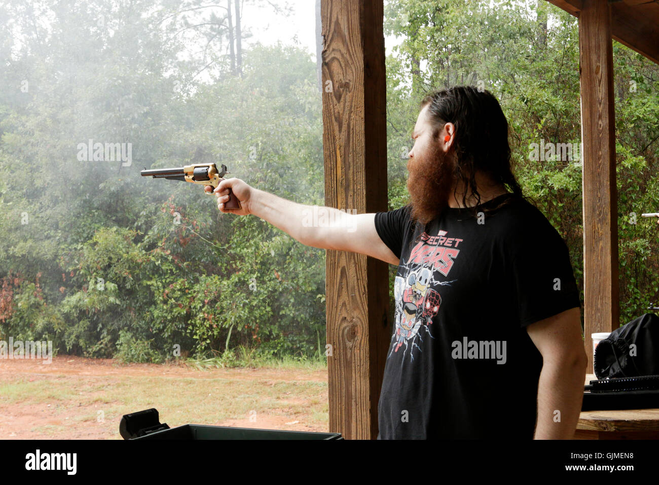 Firing range shooter hi-res stock photography and images - Alamy