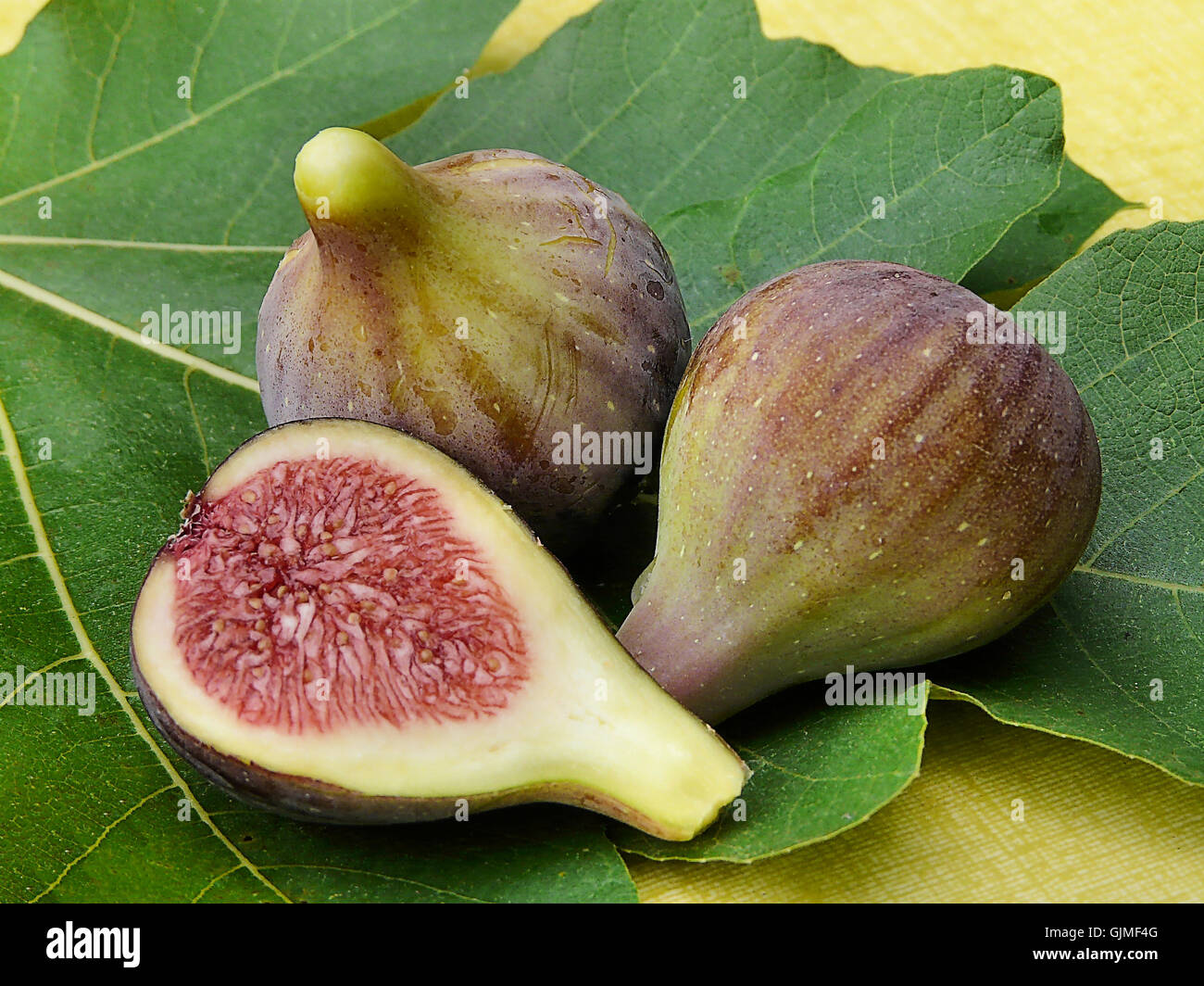 ripe fig rich in vitamins Stock Photo - Alamy