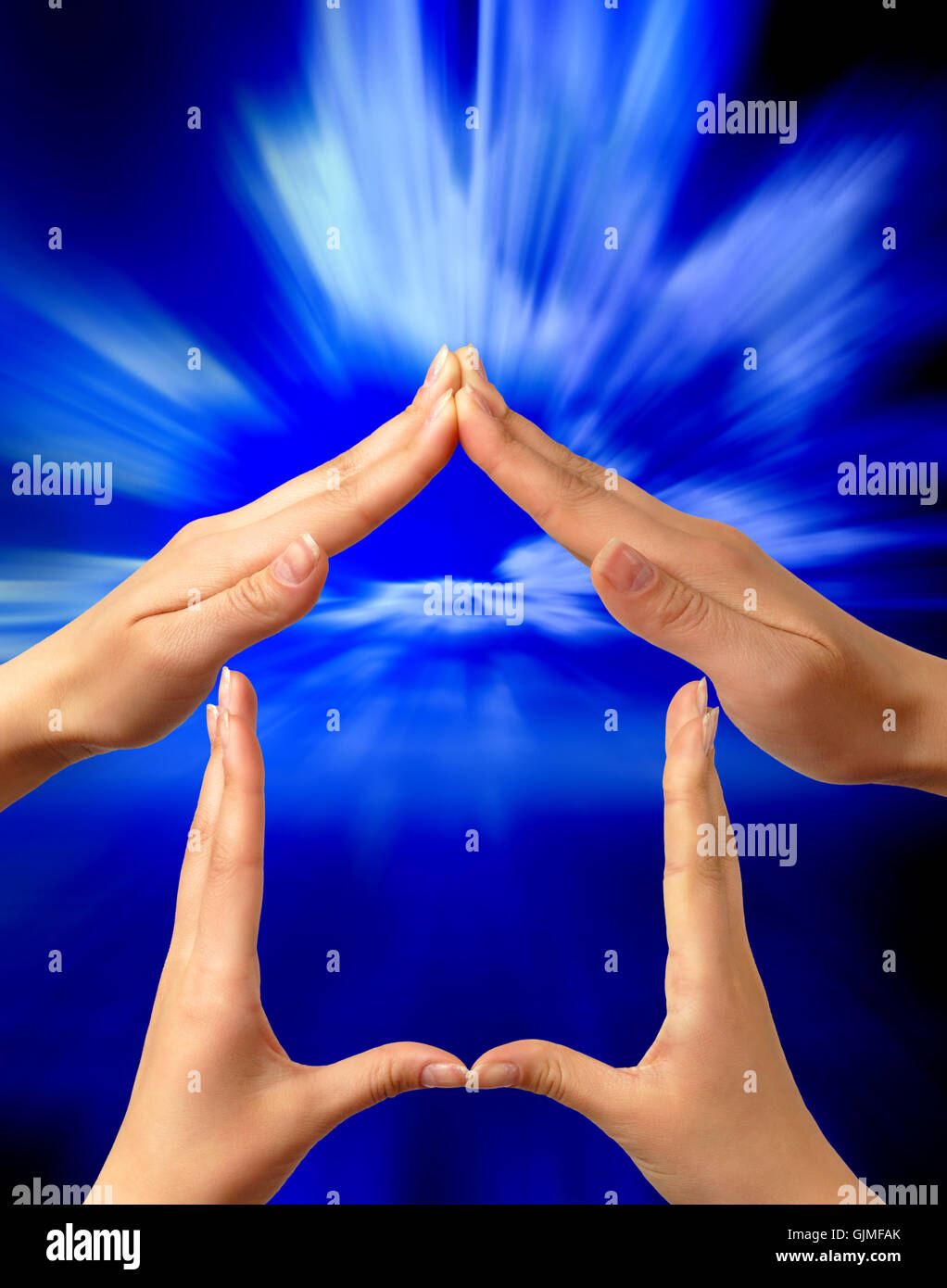 house building hand Stock Photo - Alamy