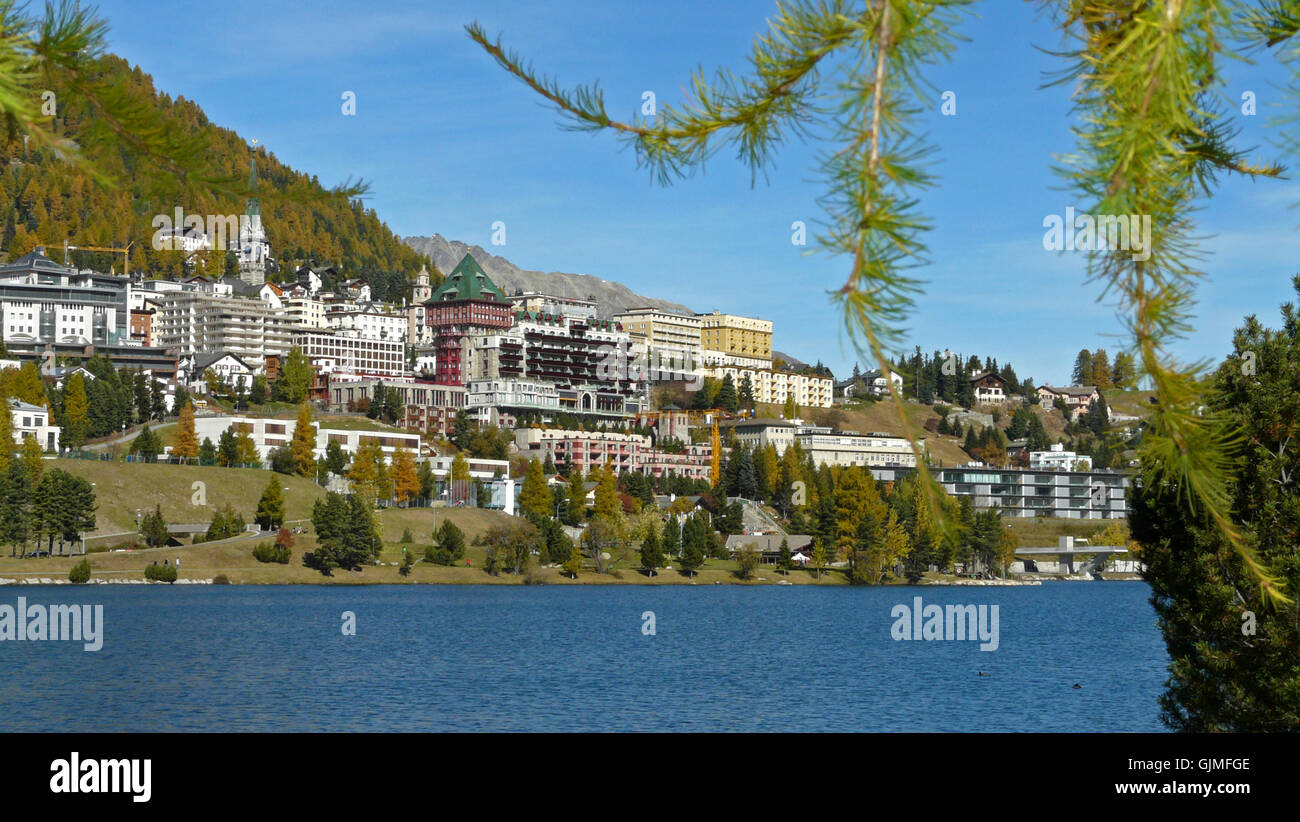 city town grisons Stock Photo - Alamy
