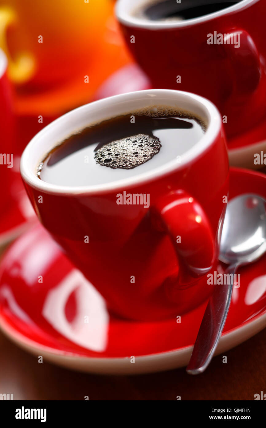 cup drink pure coffee Stock Photo - Alamy