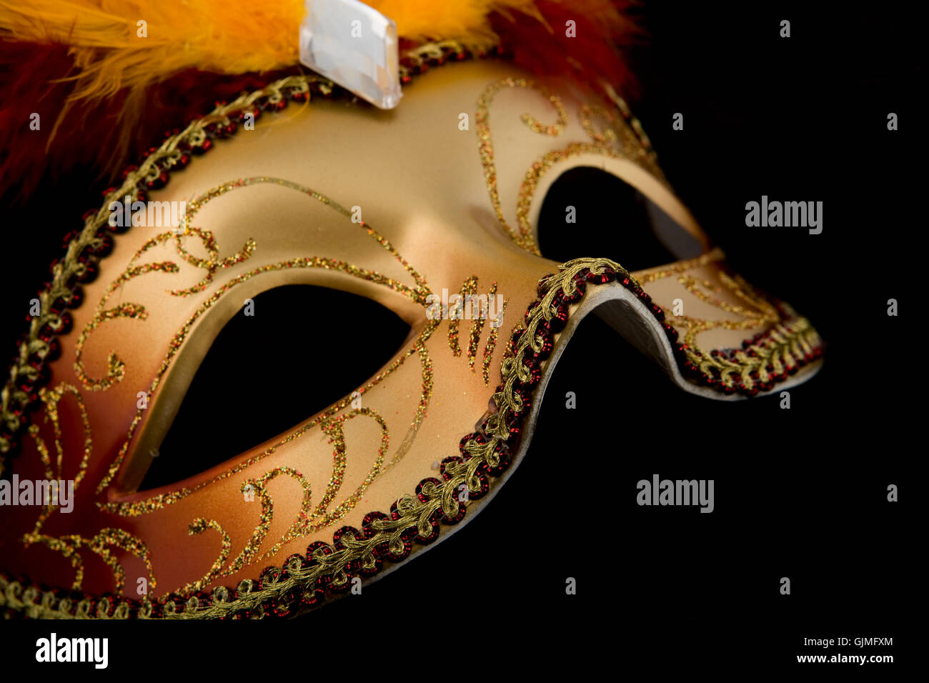 carnival mask act Stock Photo - Alamy