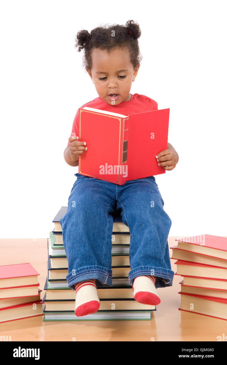 education baby reading Stock Photo - Alamy