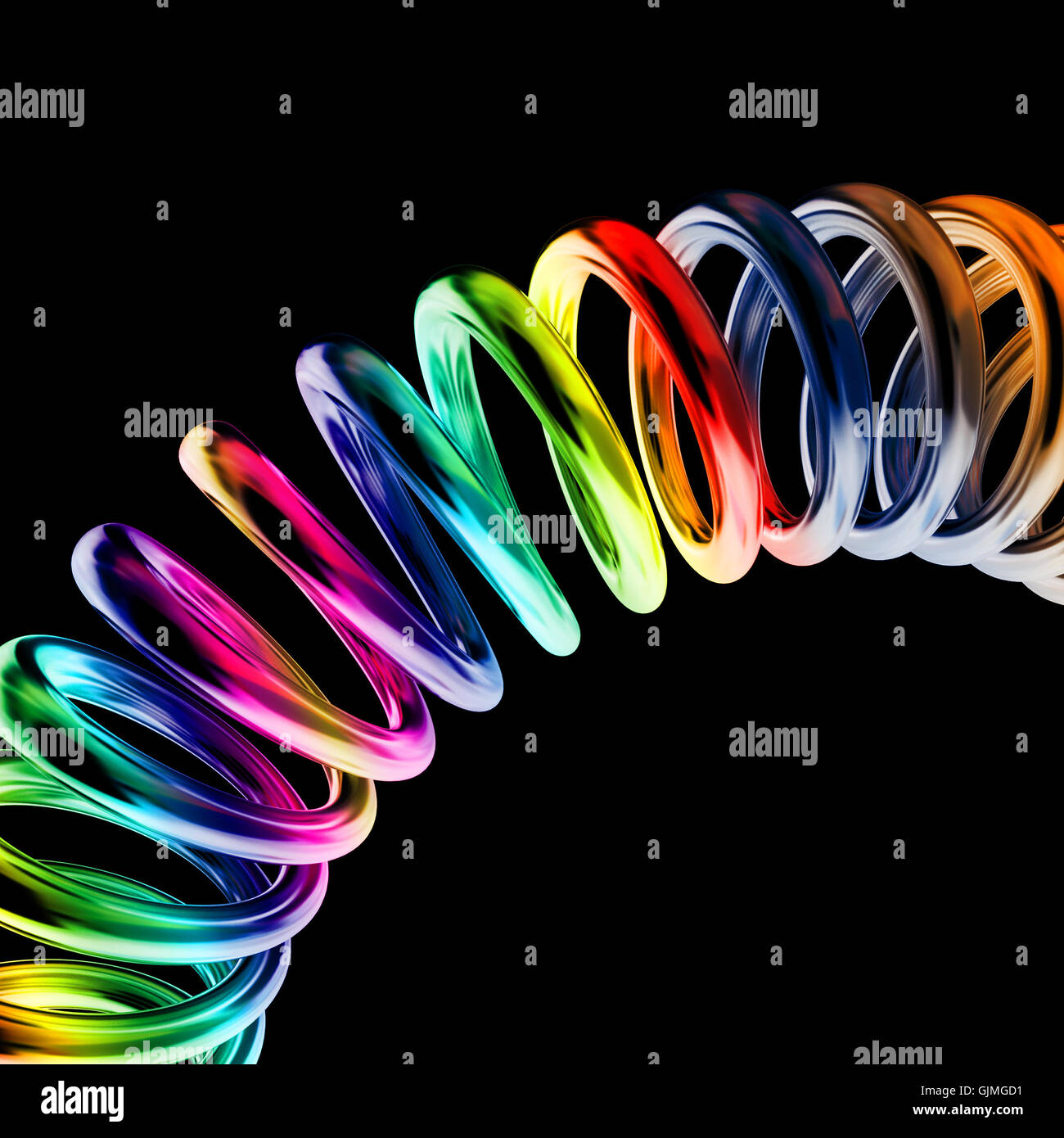 spring bouncing bounces Stock Photo - Alamy