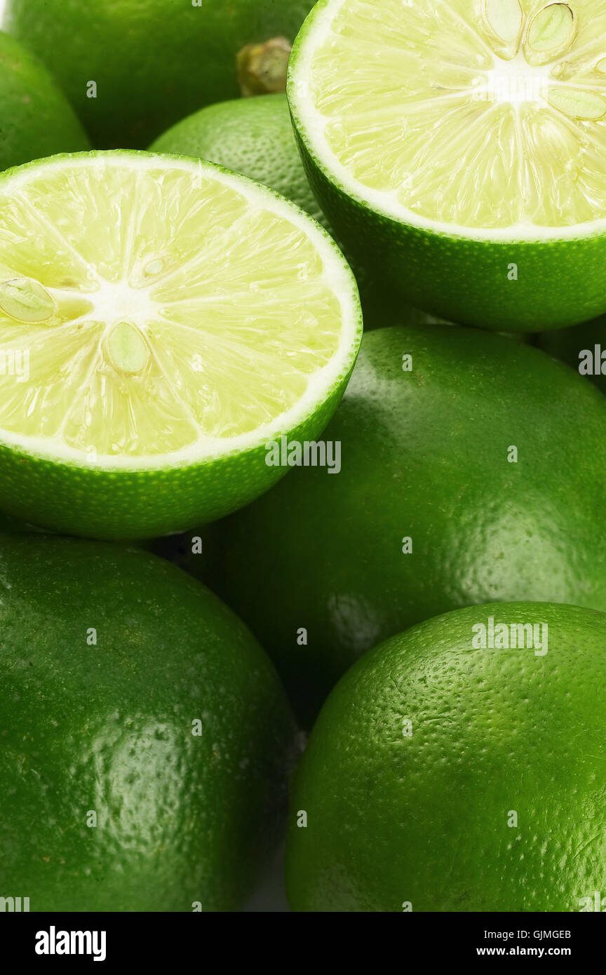 green fruit lemon Stock Photo - Alamy