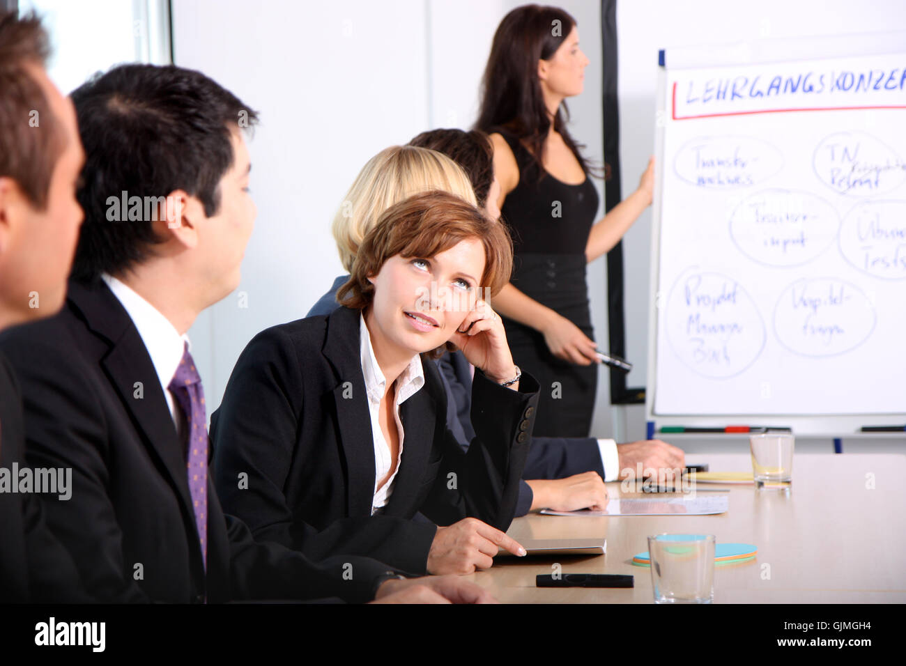 office seminar cooperator Stock Photo - Alamy
