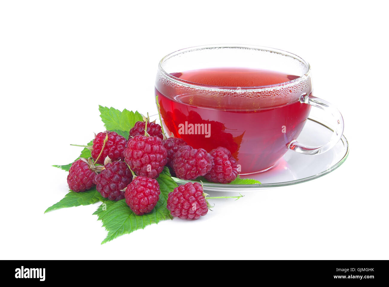 tea raspberry - raspberry tea 02 Stock Photo - Alamy