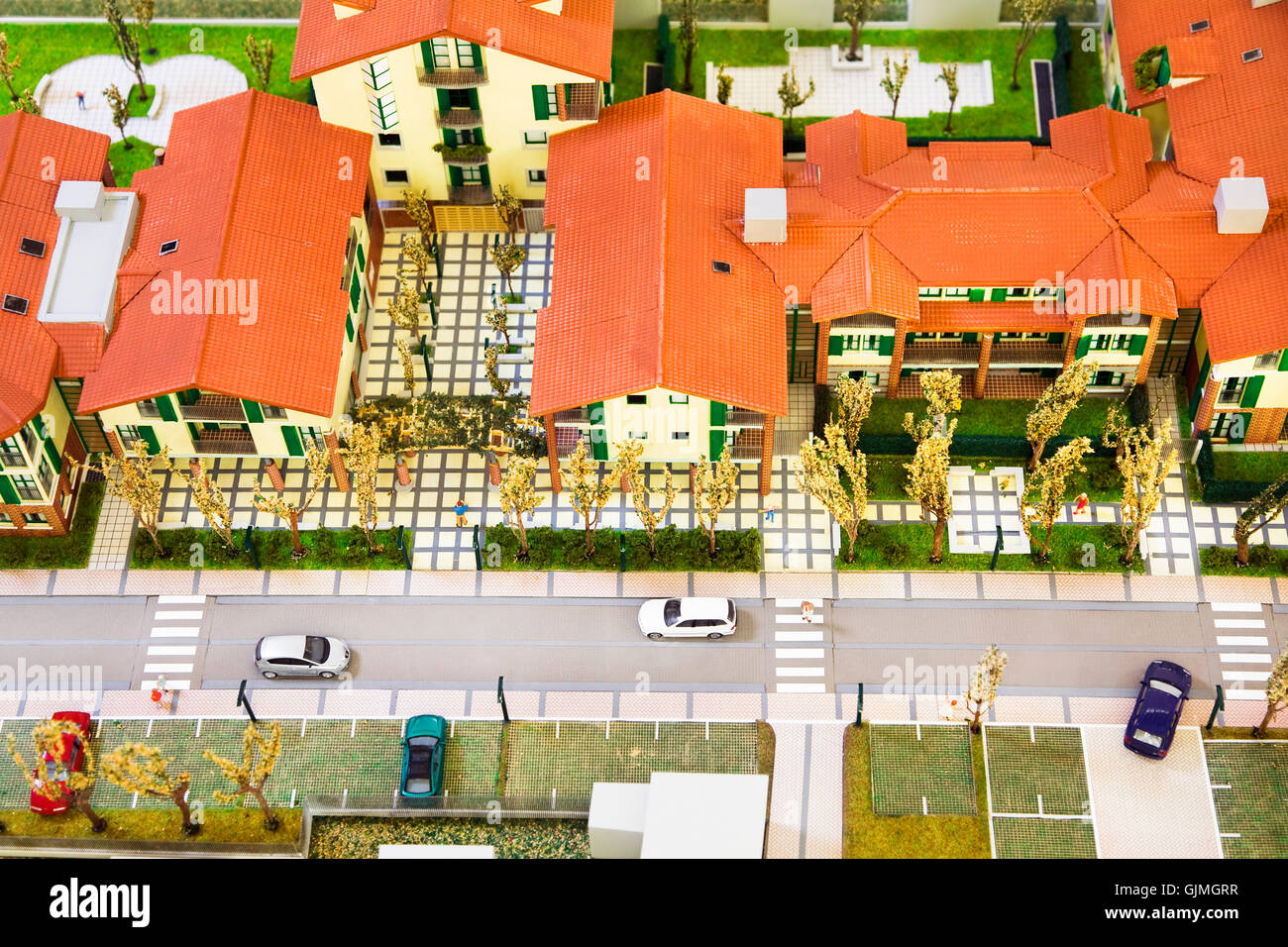 house building estate Stock Photo - Alamy