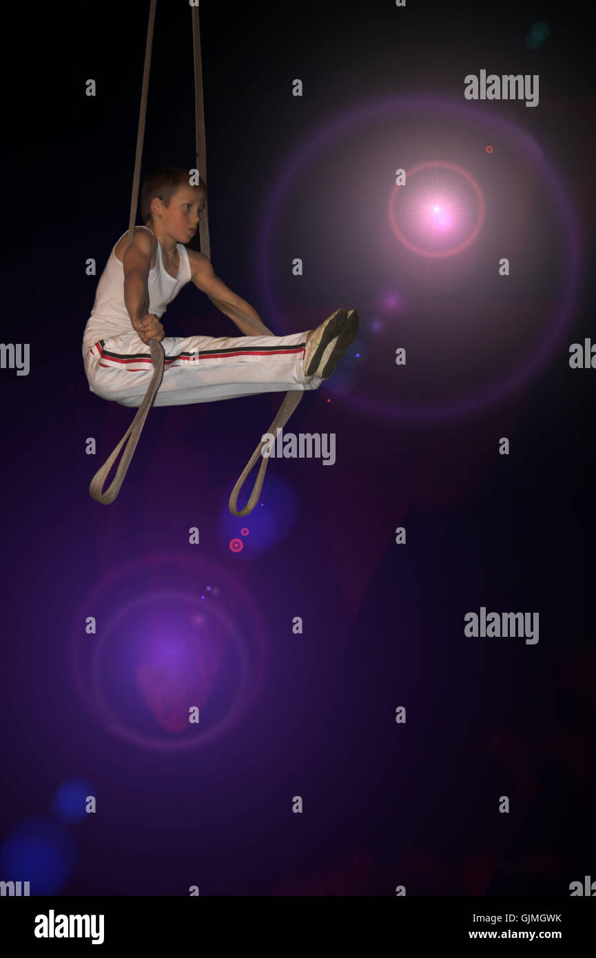 circus acrobatics artist Stock Photo - Alamy