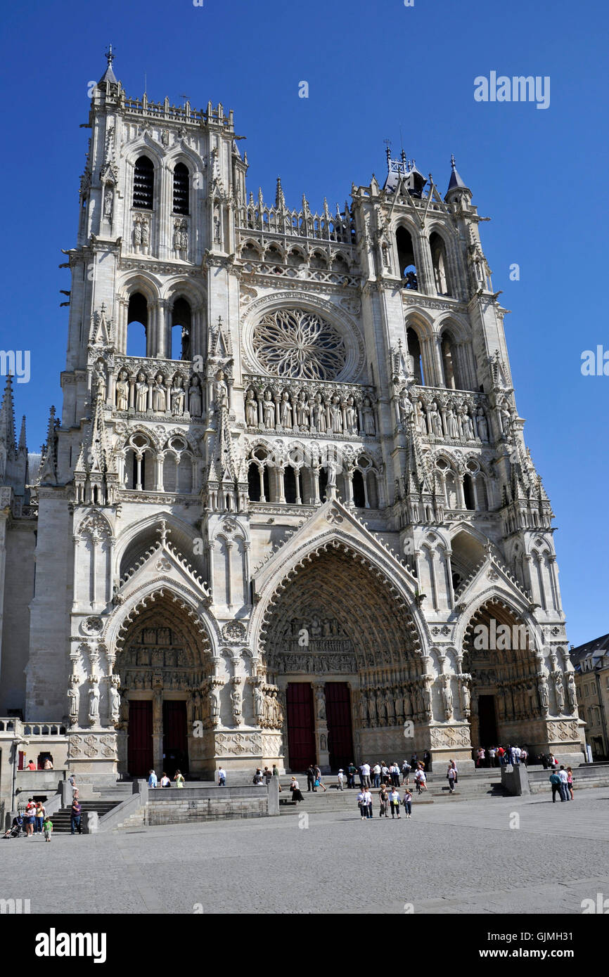 Amiens cathedral arch hi-res stock photography and images - Alamy