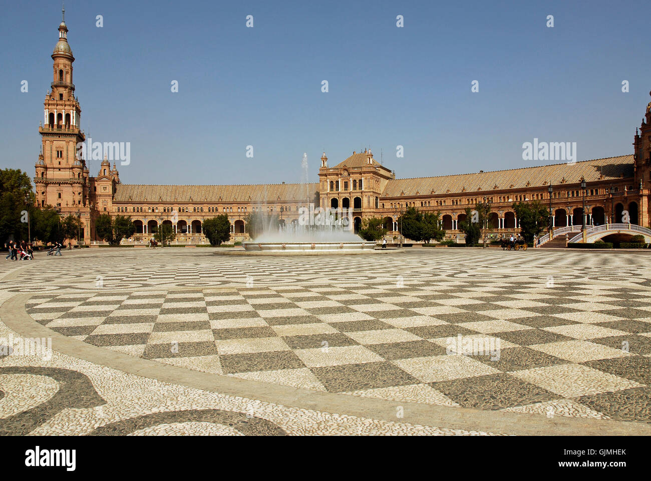 spain square andalusia Stock Photo - Alamy