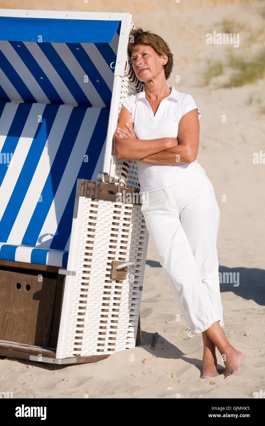 woman meditative remember Stock Photo - Alamy