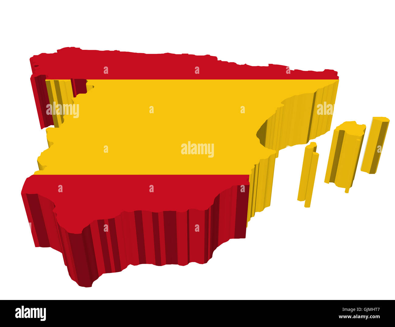 Map of madrid spain Cut Out Stock Images & Pictures - Alamy