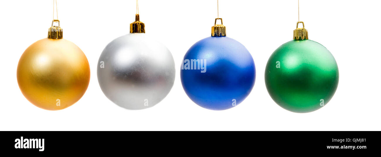 four christmas color Stock Photo - Alamy