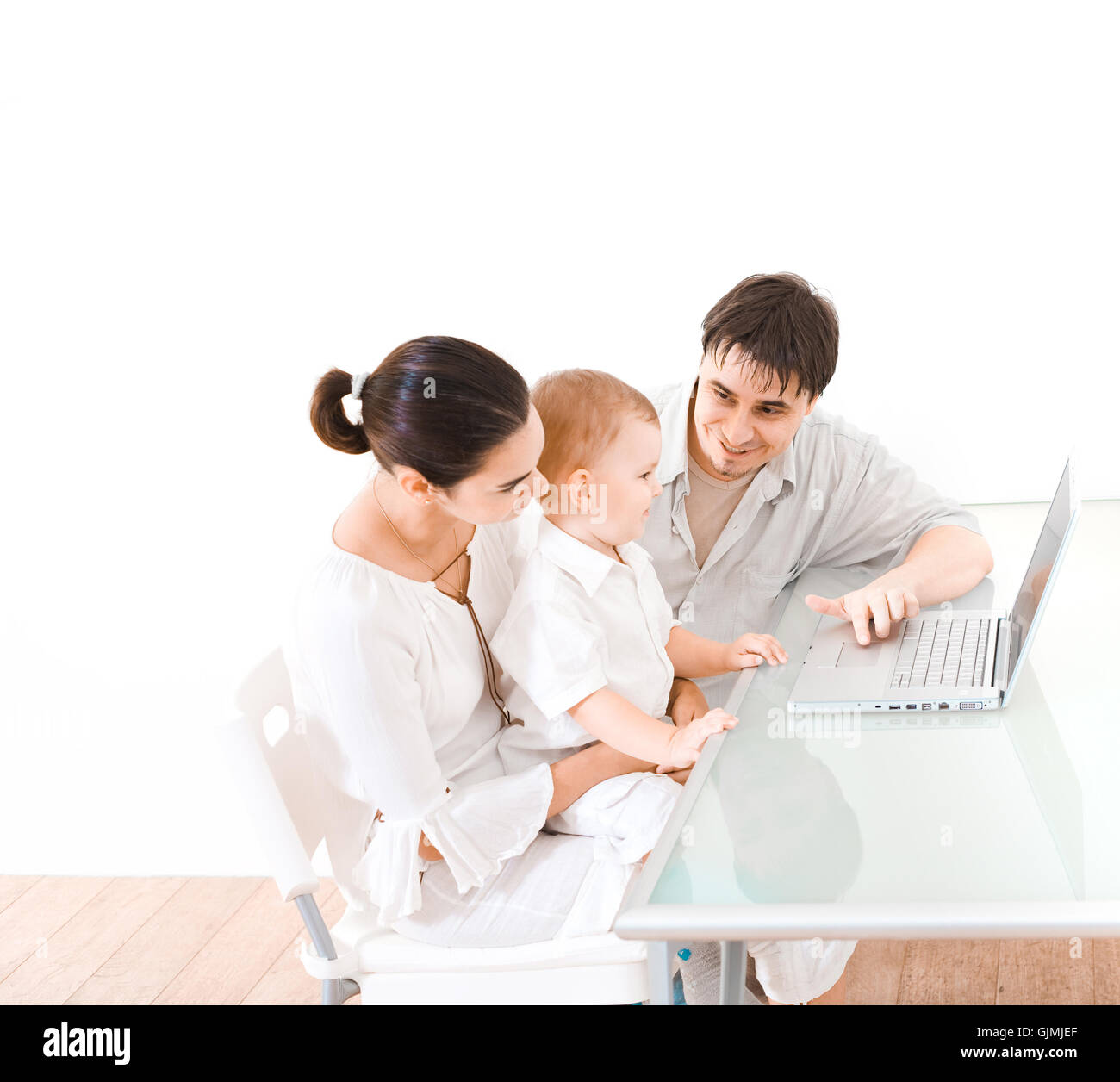 woman laptop notebook Stock Photo - Alamy