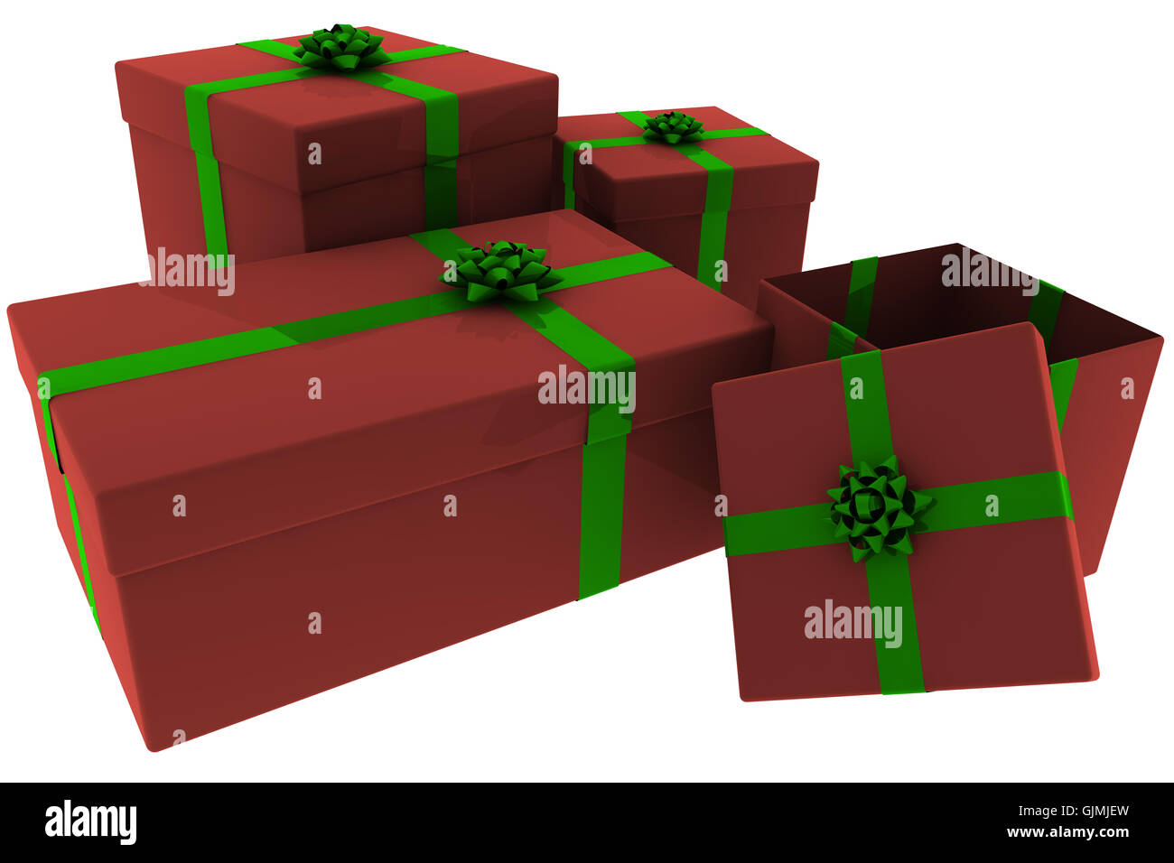 present gift box Stock Photo - Alamy