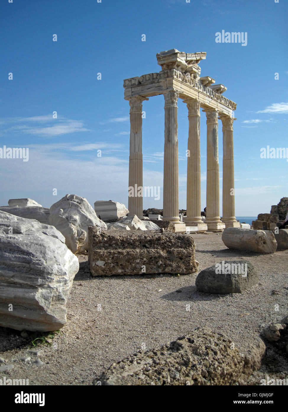 temple turkey blue Stock Photo - Alamy