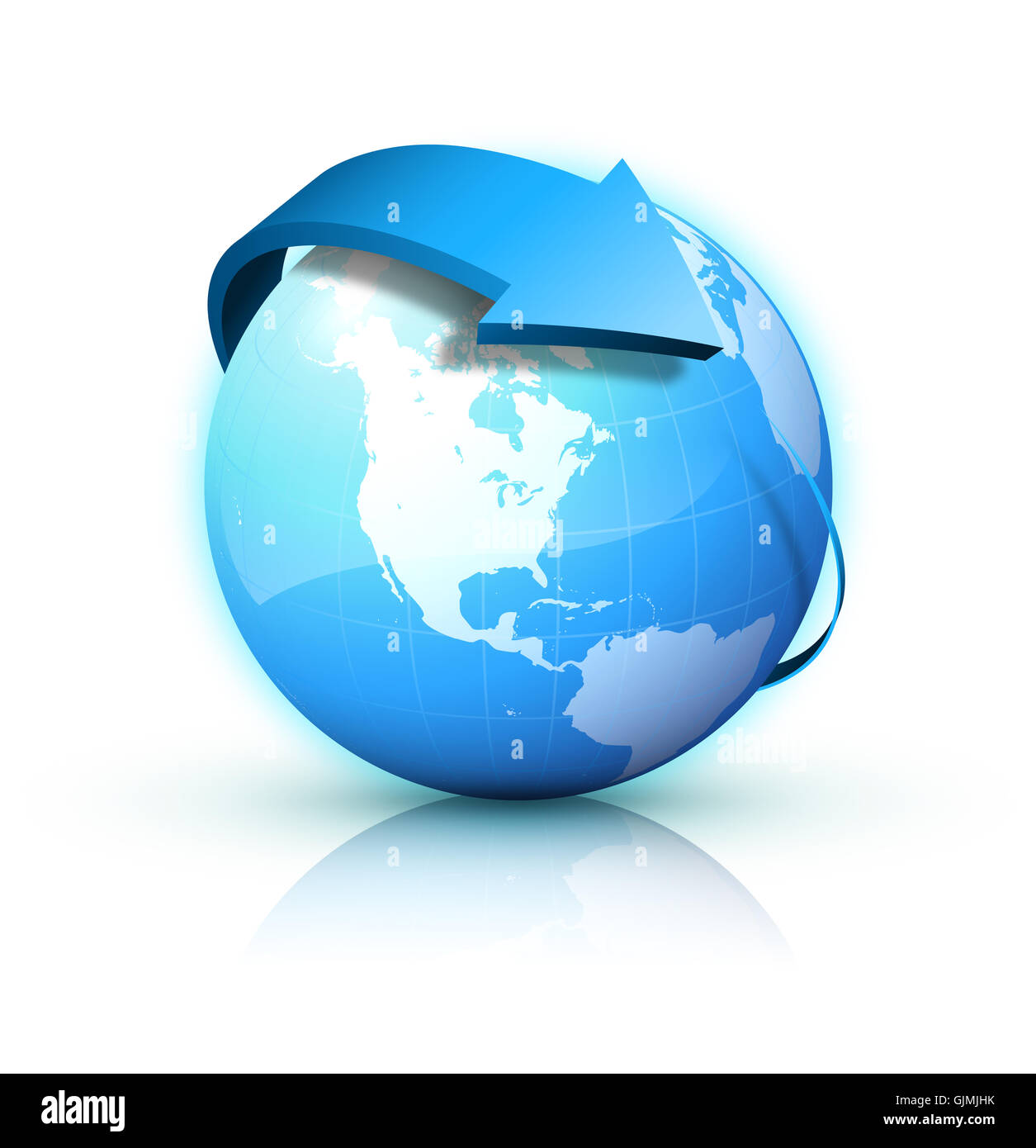 blue globe planet Stock Photo - Alamy