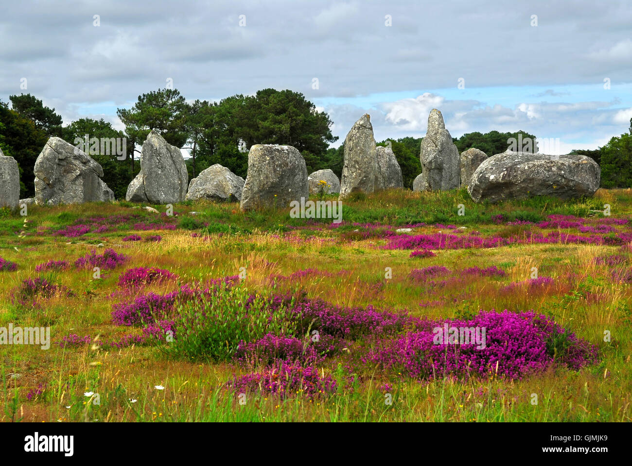 Menhir Monolith Megalith Stone High Resolution Stock Photography and ...