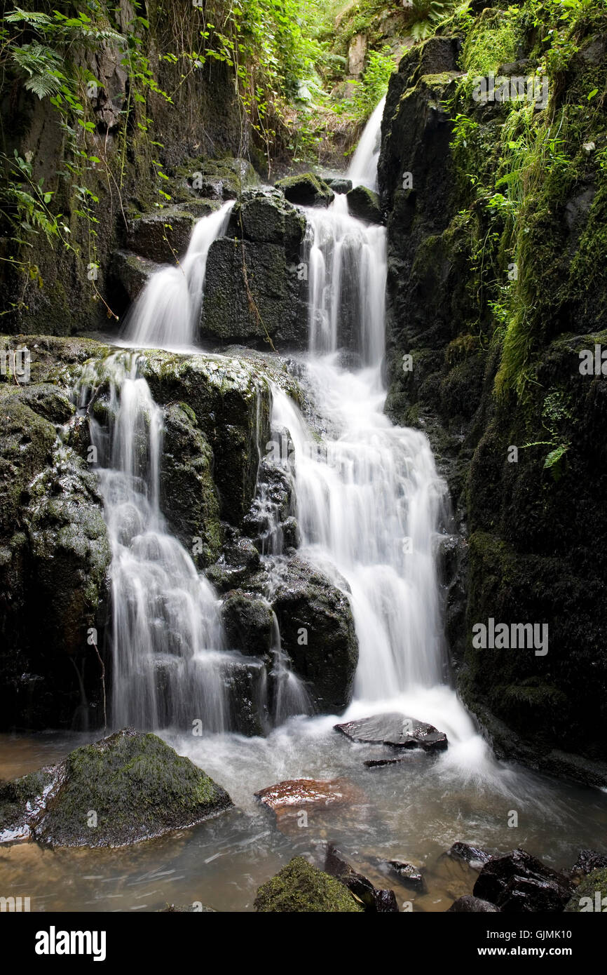 stream waterfall scenic Stock Photo - Alamy