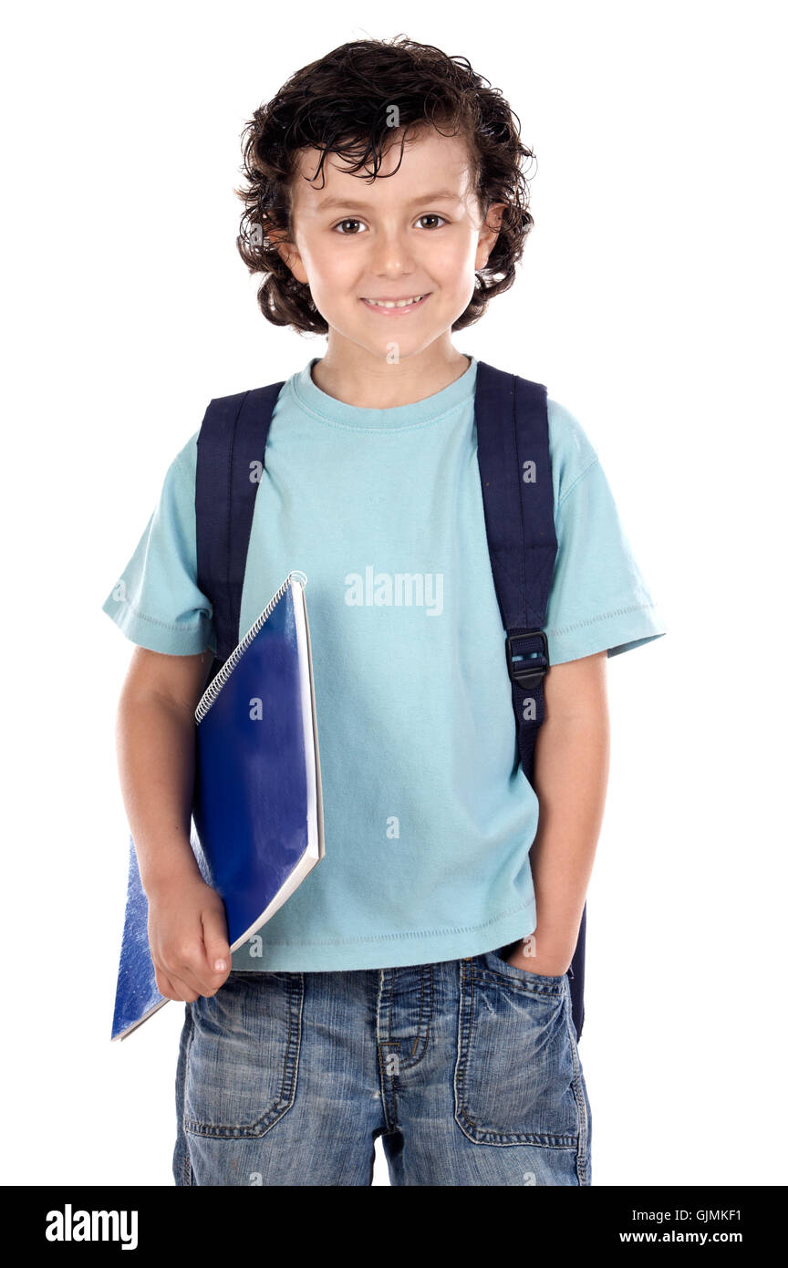 student adorable boy Stock Photo - Alamy