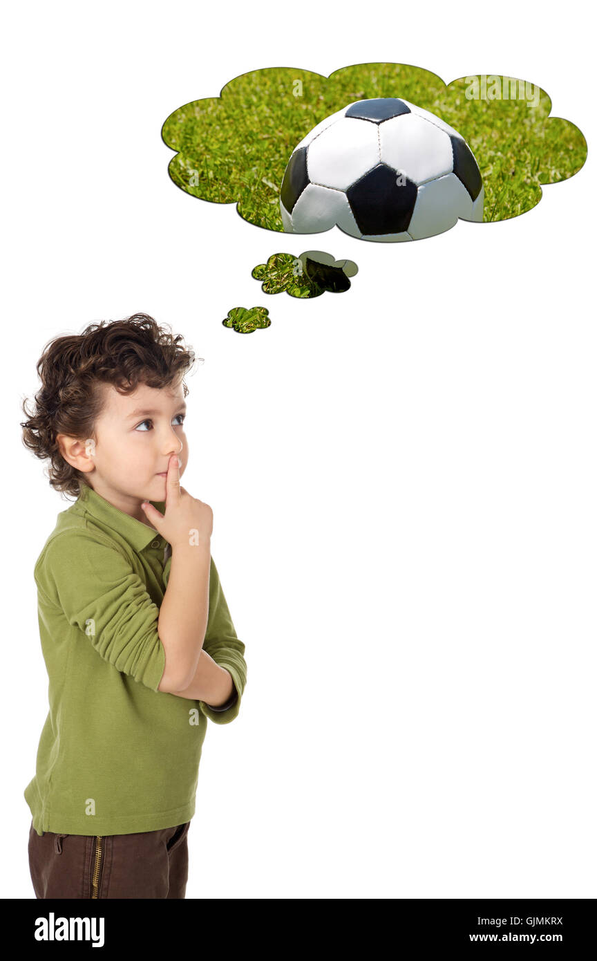 ball thinking adorable Stock Photo - Alamy