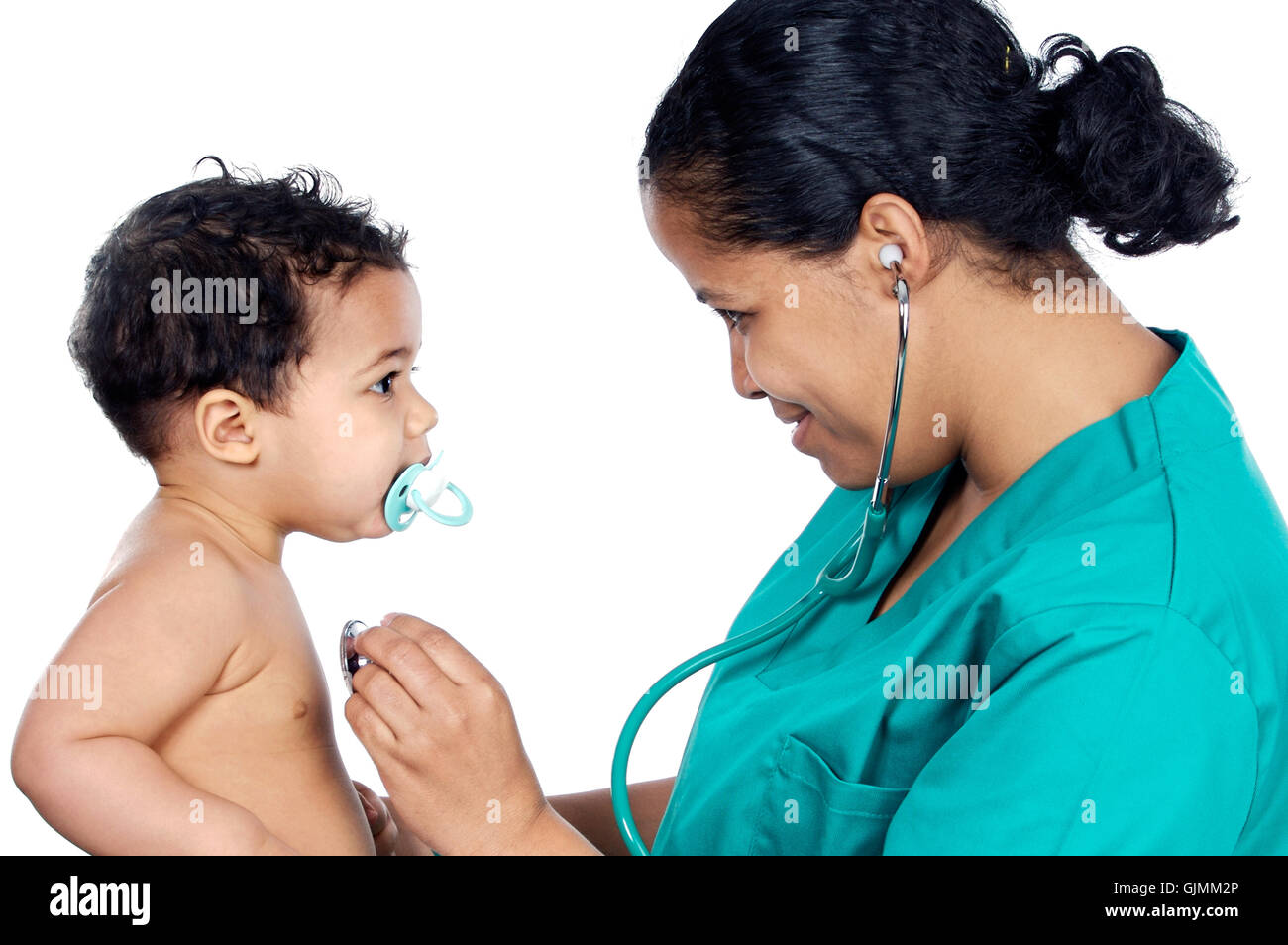 Pediatrician Doctor At Work