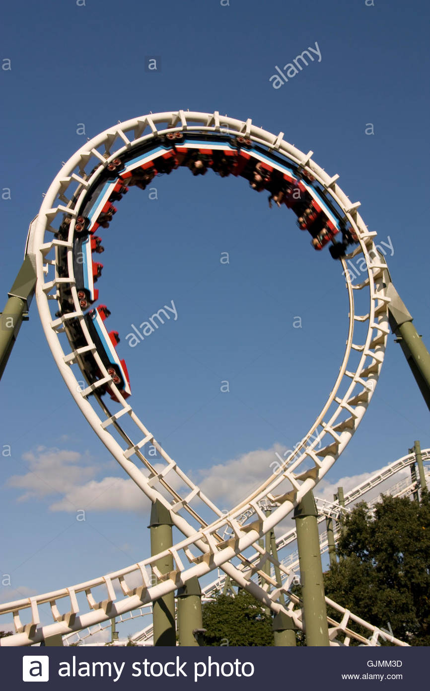 Looping Coaster Stock Photos & Looping Coaster Stock Images - Alamy