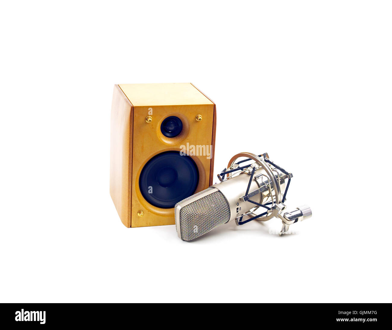 Computer concept listening music Cut Out Stock Images & Pictures - Alamy