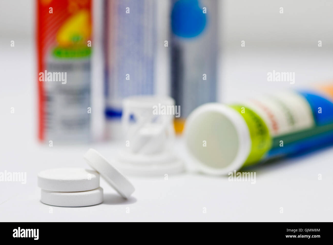 Vitamin c fizzy tablets hi-res stock photography and images - Alamy