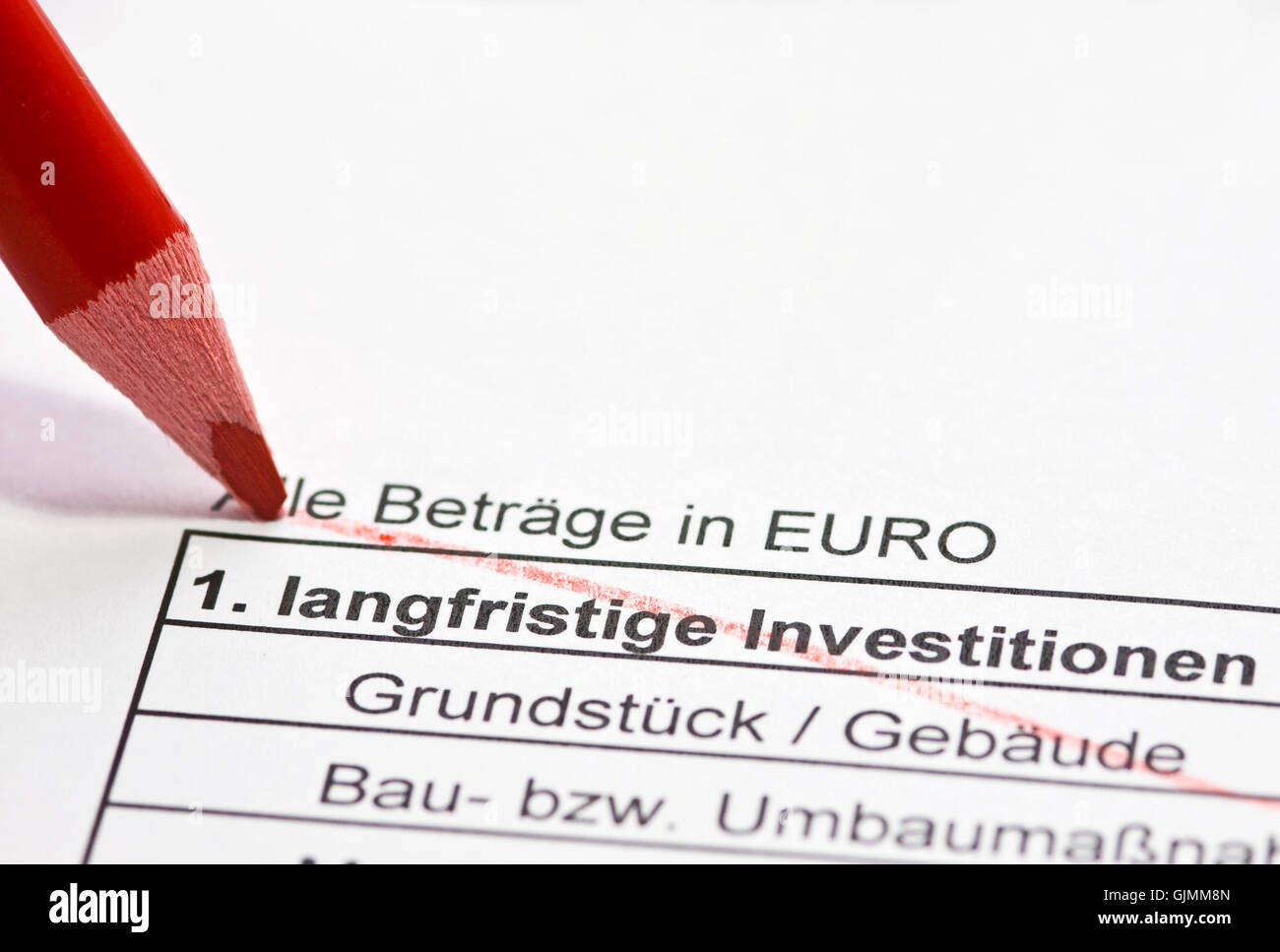 Rotstift hi-res stock photography and images - Alamy