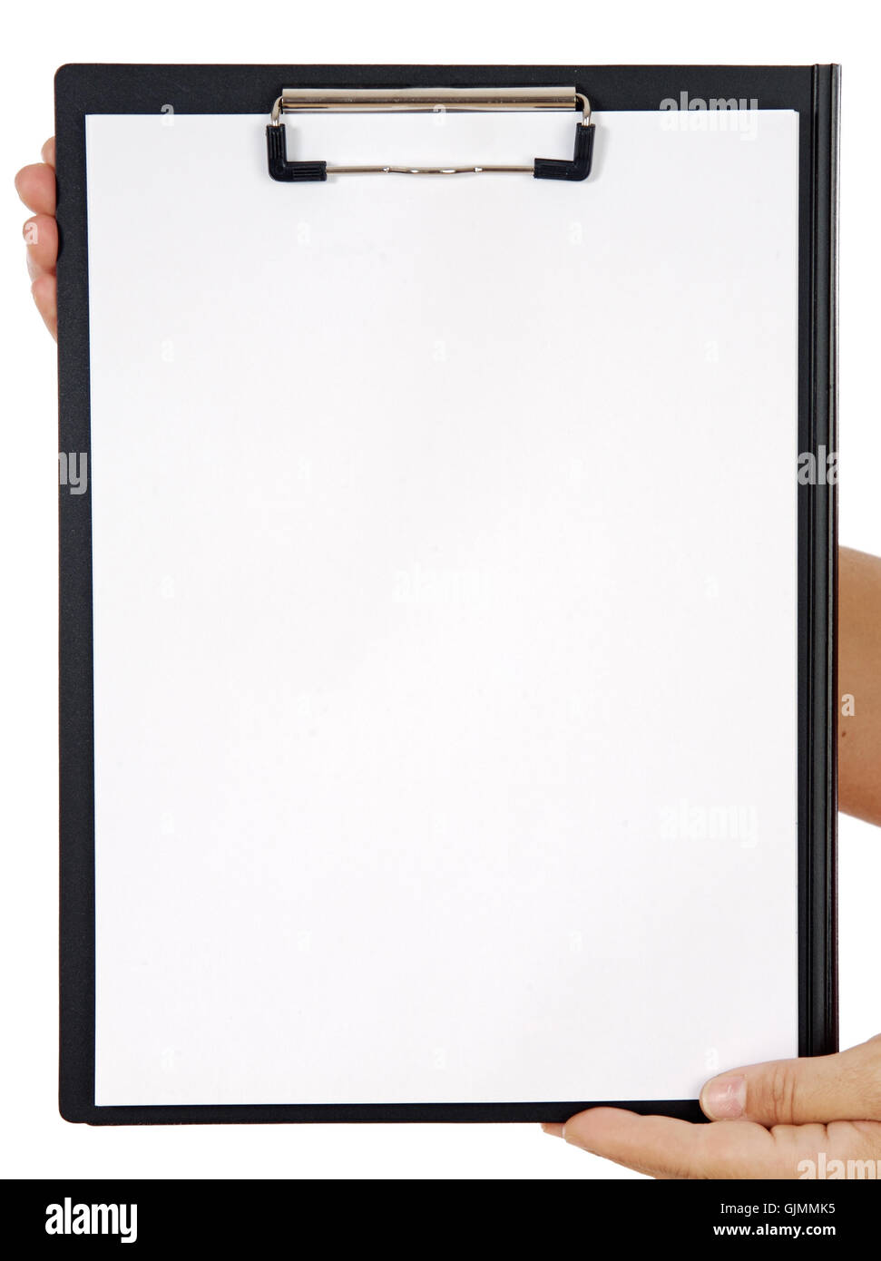 Hand with blank hi-res stock photography and images - Alamy