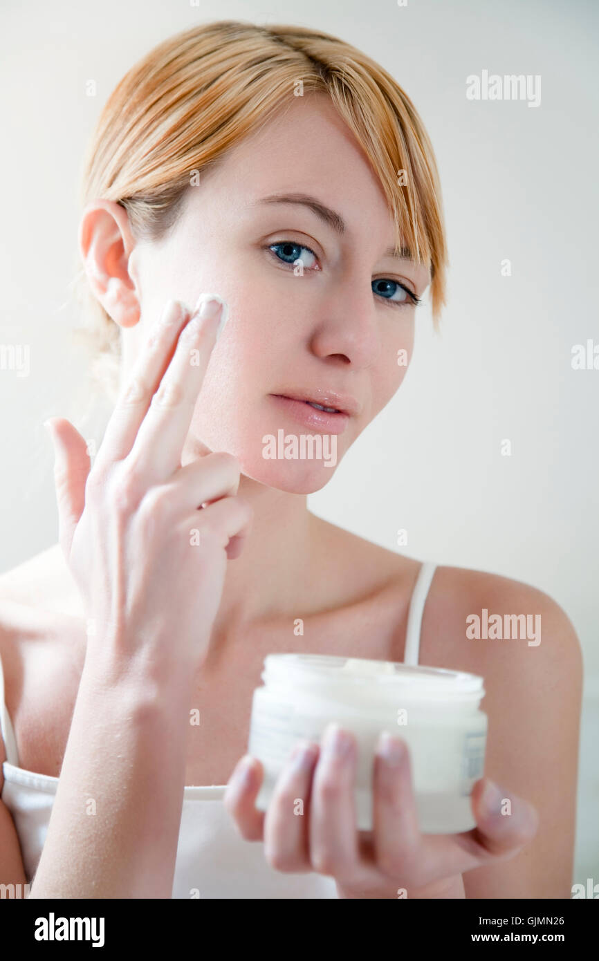 Female young wellness wellbeing caucasian blue eyes vertical hi-res ...