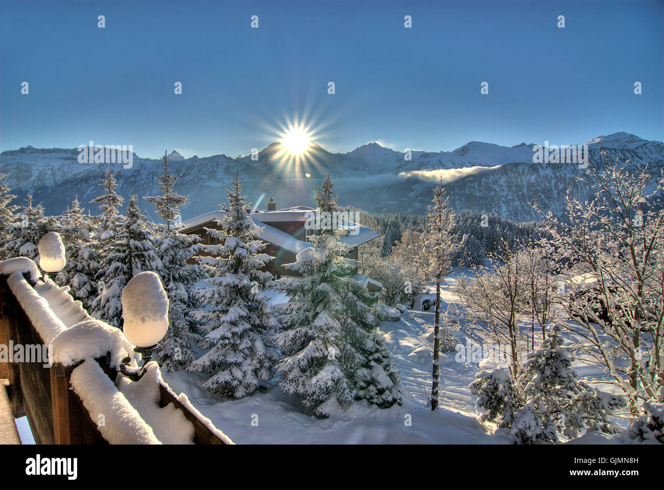 Interlaken winter hi-res stock photography and images - Alamy