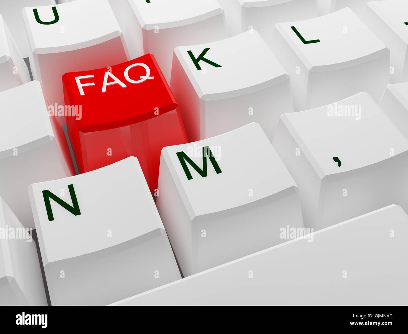 3d button red with question mark sign hi-res stock photography and ...