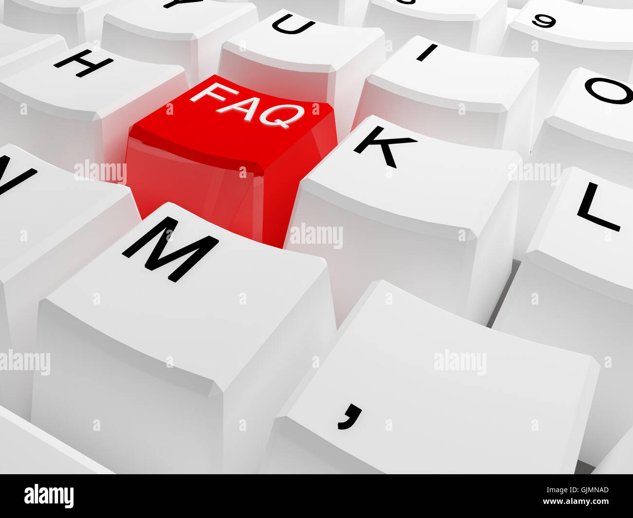 3d button red with question mark sign hi-res stock photography and ...