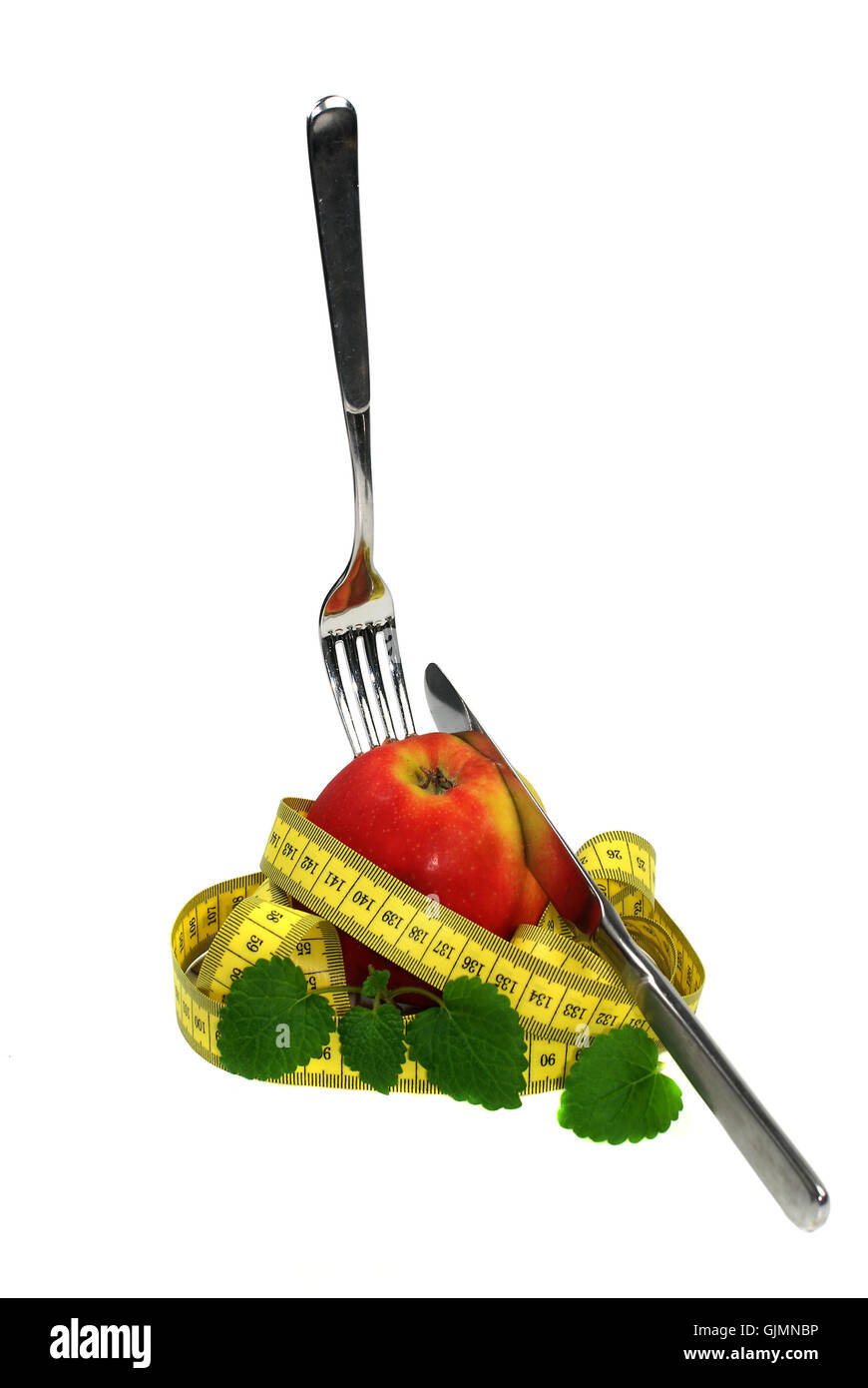 Apples apple diet weight Cut Out Stock Images & Pictures - Alamy