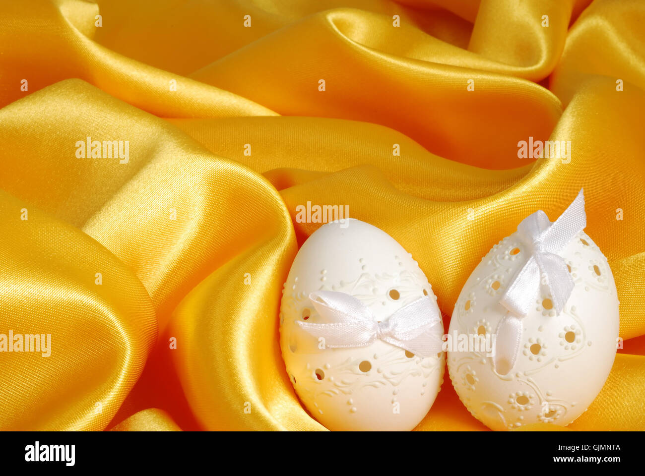 easter eggs gold Stock Photo - Alamy