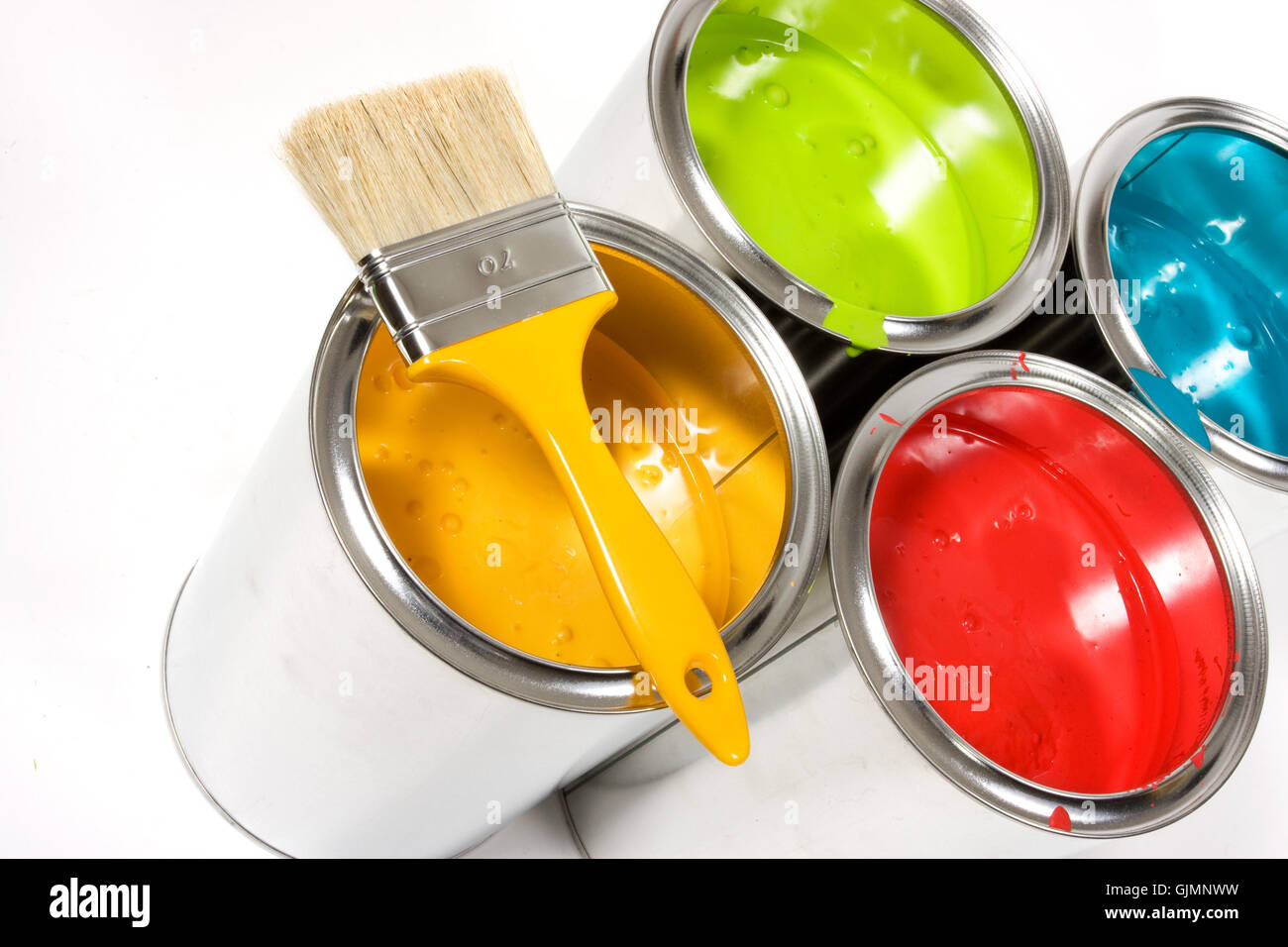 blue painting color Stock Photo - Alamy