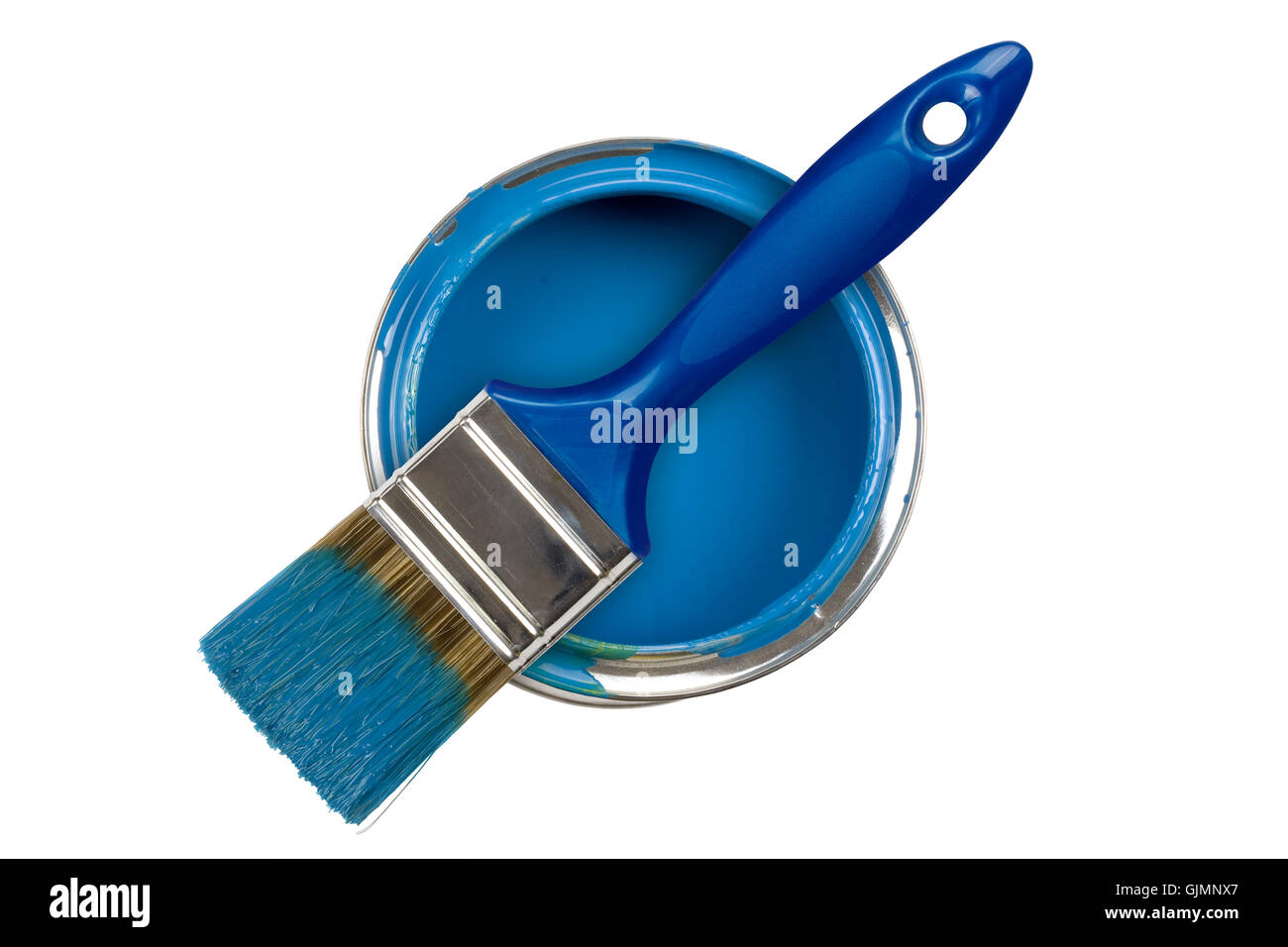 blue isolated can Stock Photo - Alamy