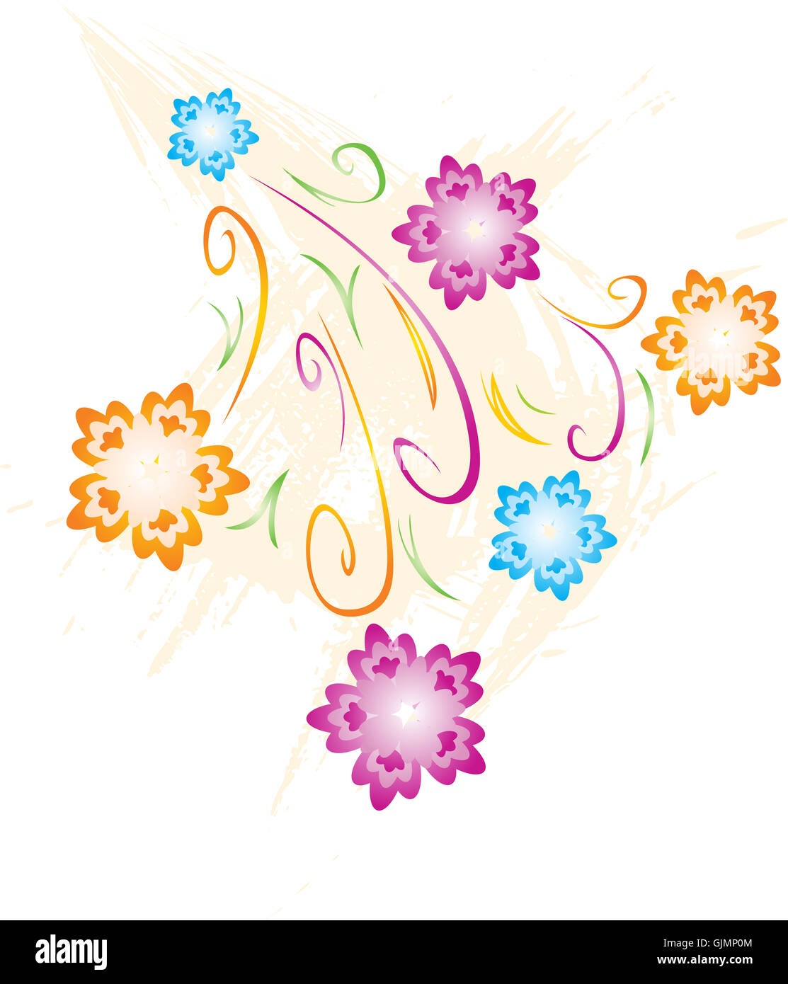 Spring beauty flower Cut Out Stock Images & Pictures - Alamy